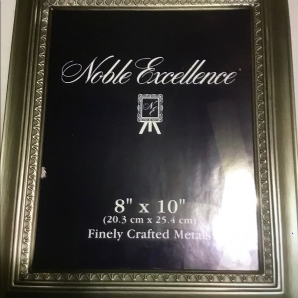 Noble U | Accents | Noble Excellence 8x Metal Picture Frame | Poshmark